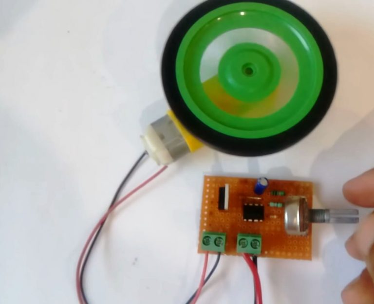 Pulse Width Modulation (PWM) Signal Generator Using LM358 Op-Amp IC
