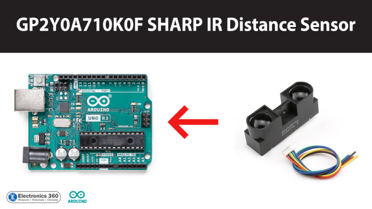 Interfacing SHARP GP2Y0A710K0F IR Distance Sensor with Arduino - Electronics 360