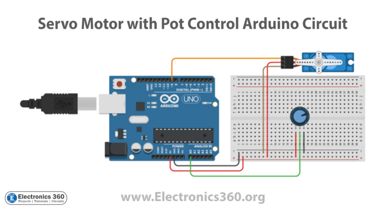 Controlling Servo Motor with Arduino - Electronics 360