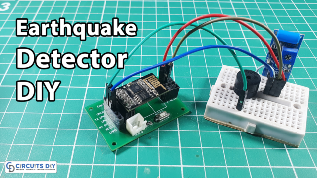 Simple Earthquake Detector with Vibration Sensor & using ESP01 ...
